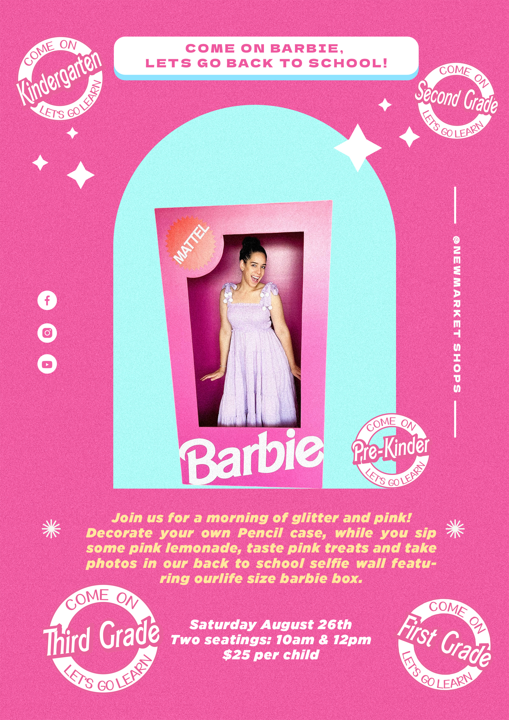 Barbie flyer – Newmarket Metuchen Shops
